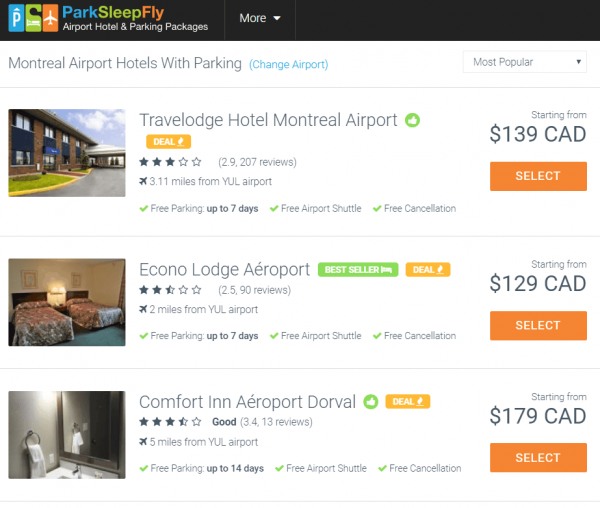 The "ParkSleepFly" Tool or How to Save on Airport Parking - Flytrippers