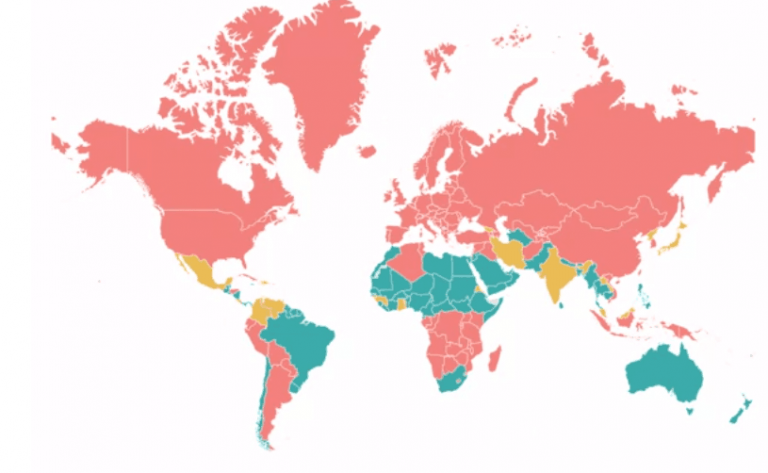 Every Country's High & Low Seasons On One Useful Map - Flytrippers