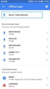 Comment utiliser Google Maps en mode hors ligne (sans accès à Internet) - Flytrippers