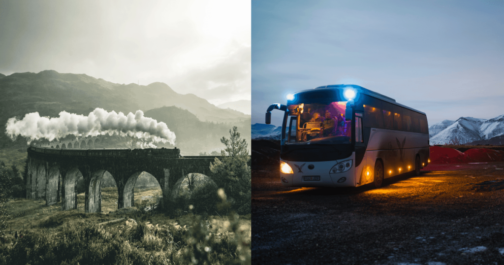 10 Reasons To Travel By Bus Or Train - Flytrippers