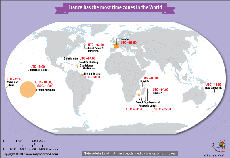 Quel Pays A Le Plus De Fuseaux Horaires Flytrippers