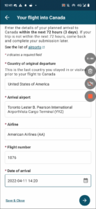 ArriveCAN app: ultimate guide - Flytrippers