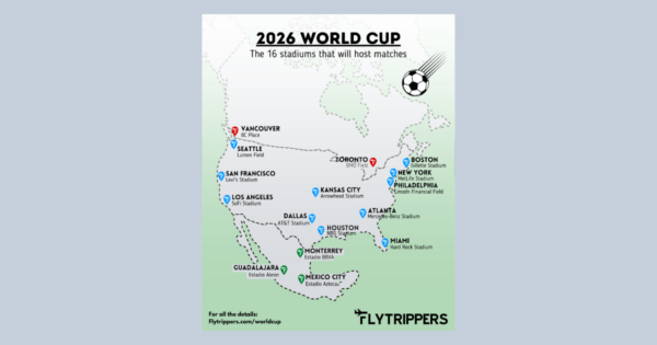 World Cup 2026 in Canada, the USA, and Mexico: The 16 stadiums ...