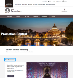 Marriott Bonvoy promotion (Winter 2025): Bonus of 1 elite night and ...