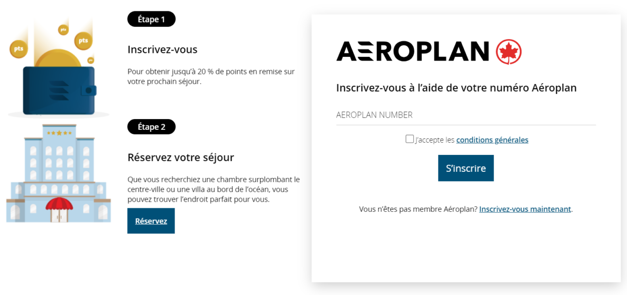 Promotion d'hôtels BonPlan Aéroplan - Flytrippers