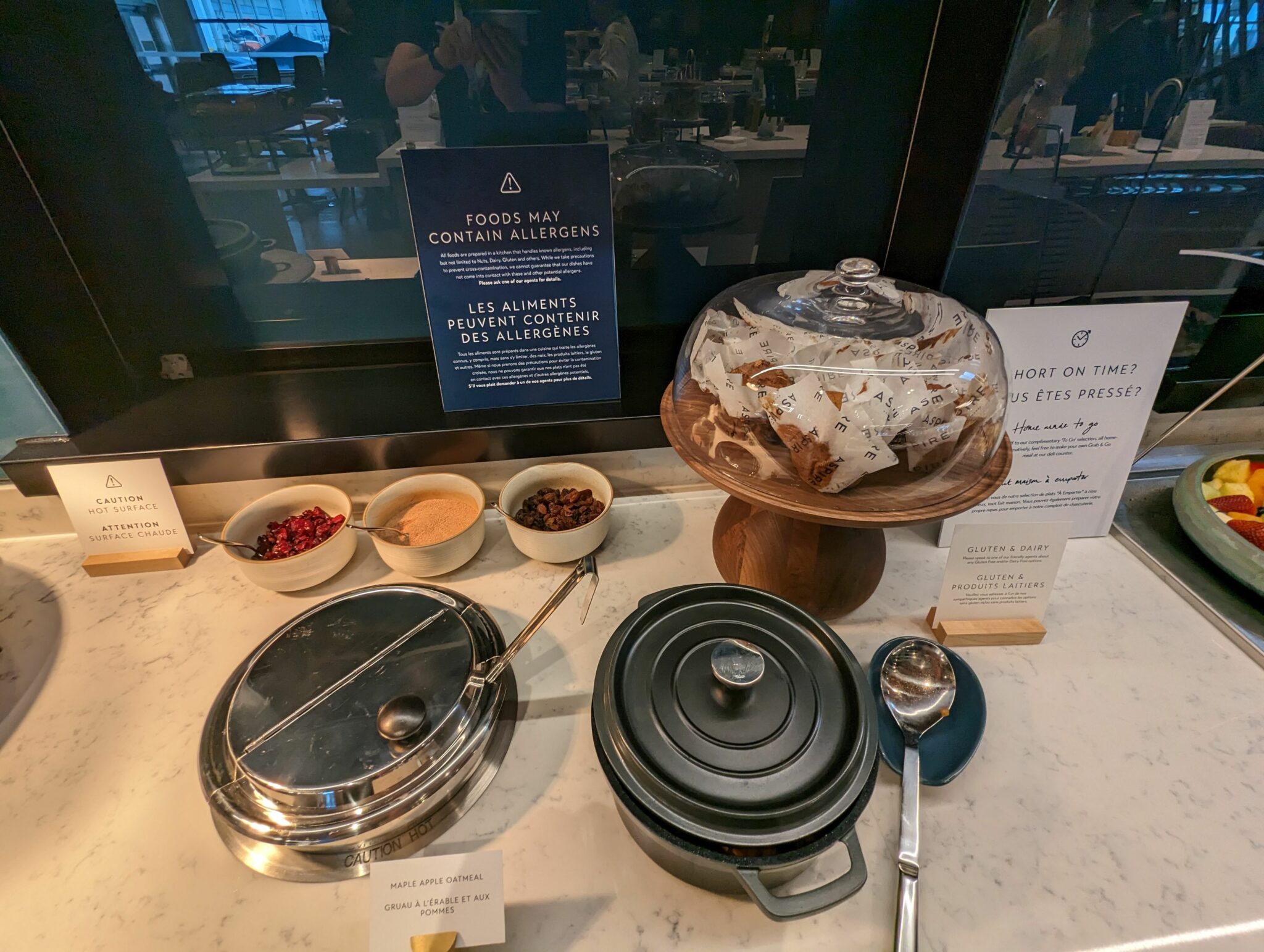 First look: New Air Canada airport lounge concept (accessible with ...