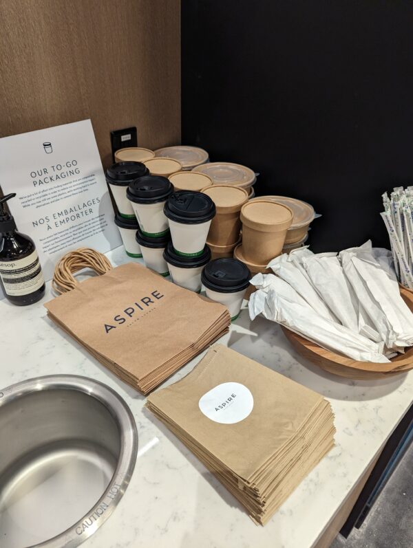 First look: New Air Canada airport lounge concept (accessible with DragonPass and Priority Pass ...