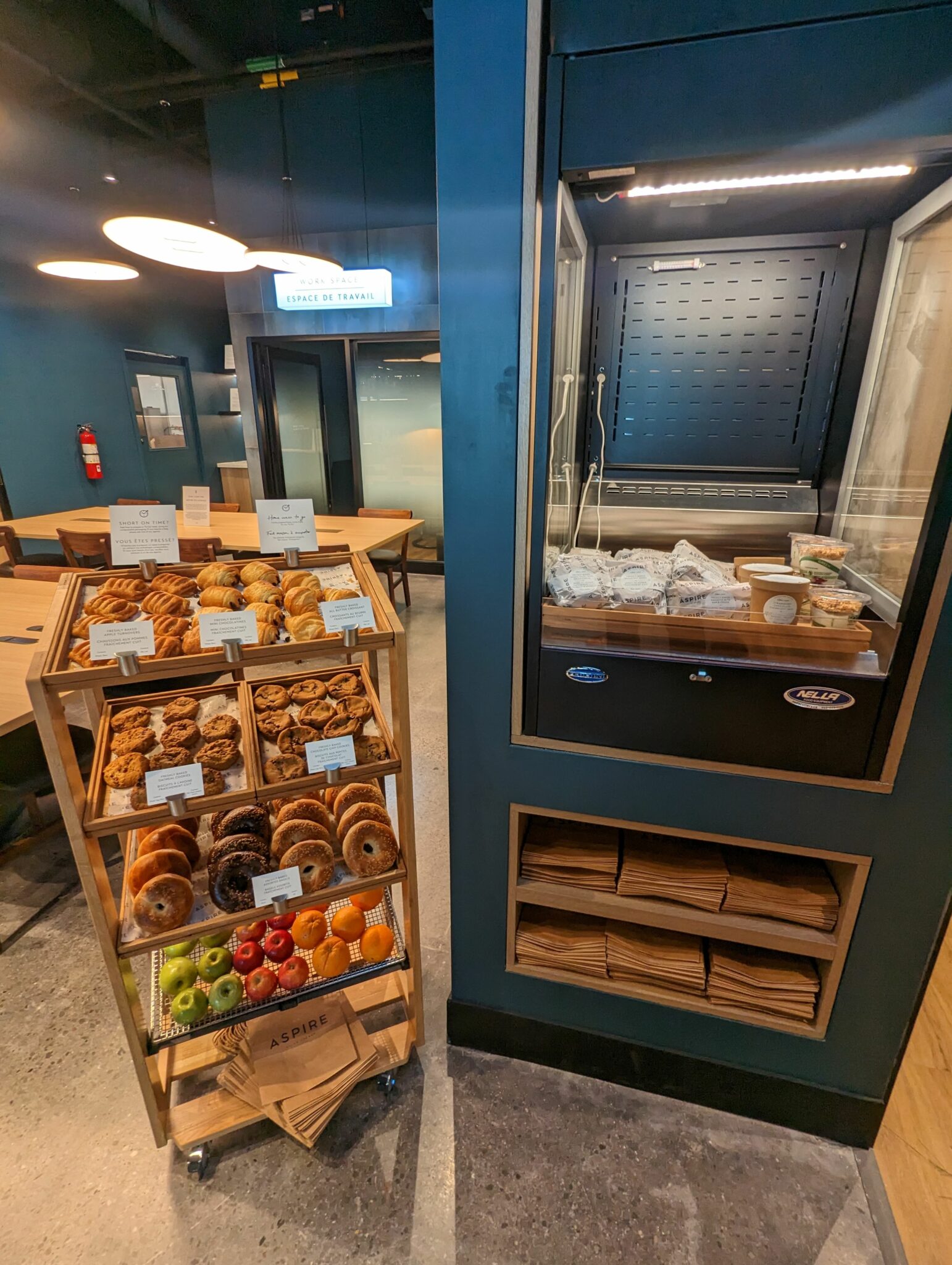 First look: New Air Canada airport lounge concept (accessible with DragonPass and Priority Pass ...