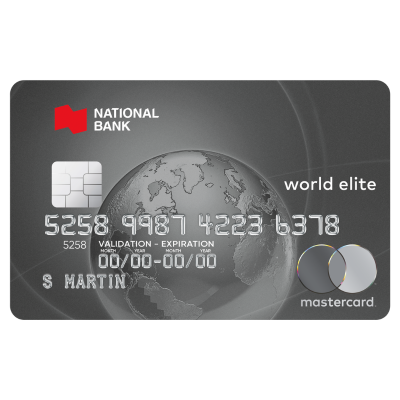 National Bank World Elite Mastercard - Flytrippers