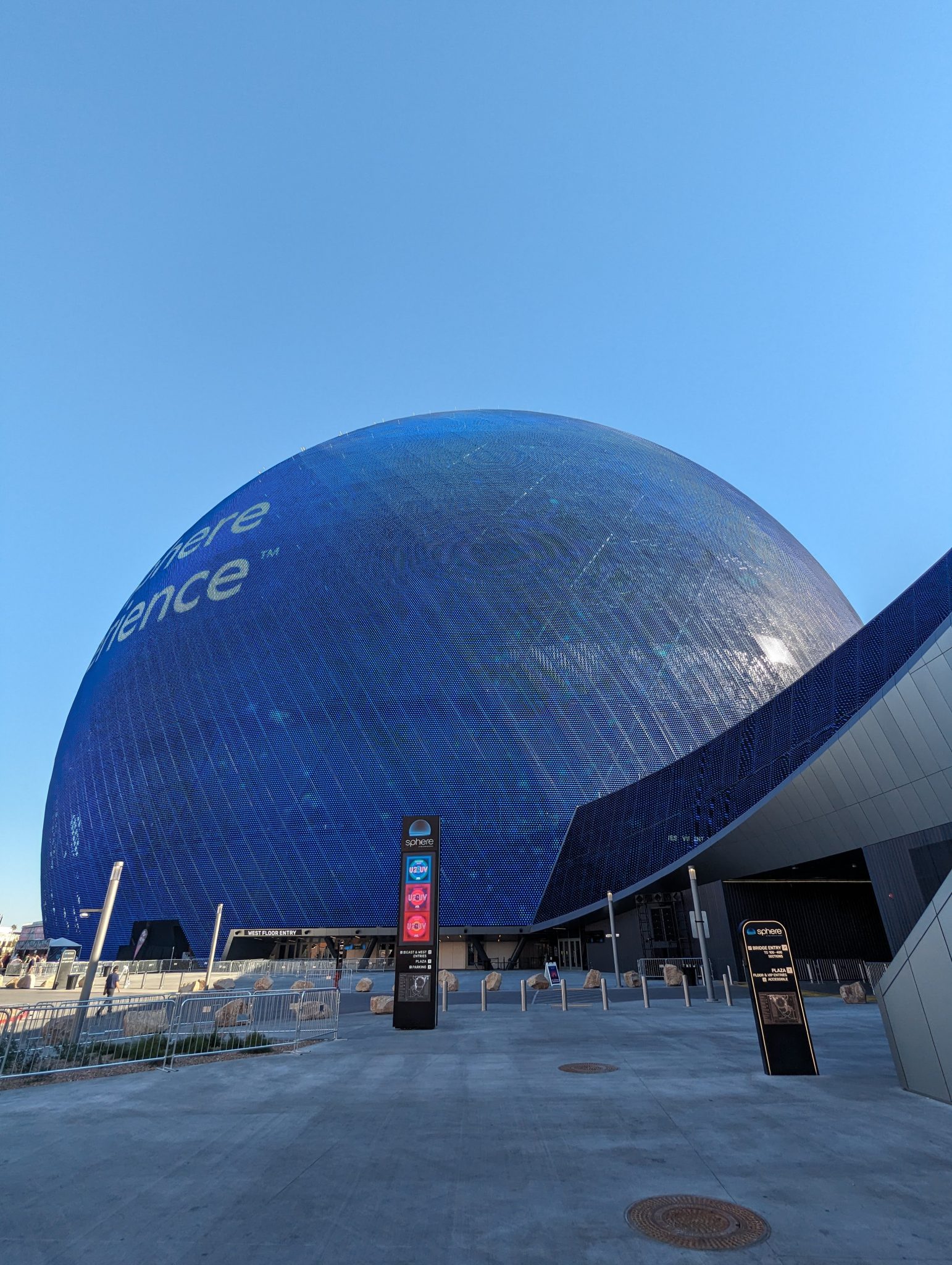 La Sphere de Las Vegas: Détails et mes photos/vidéos la semaine passée ...