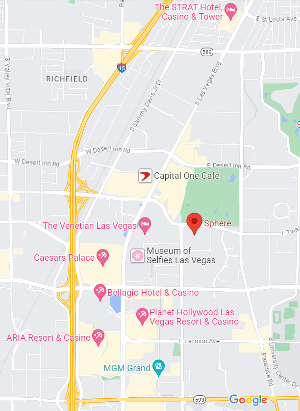 La Sphere de Las Vegas: Détails et mes photos/vidéos la semaine passée ...