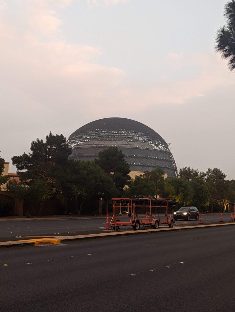 Las Vegas Sphere: Details and my photos/videos last week (and of the ...
