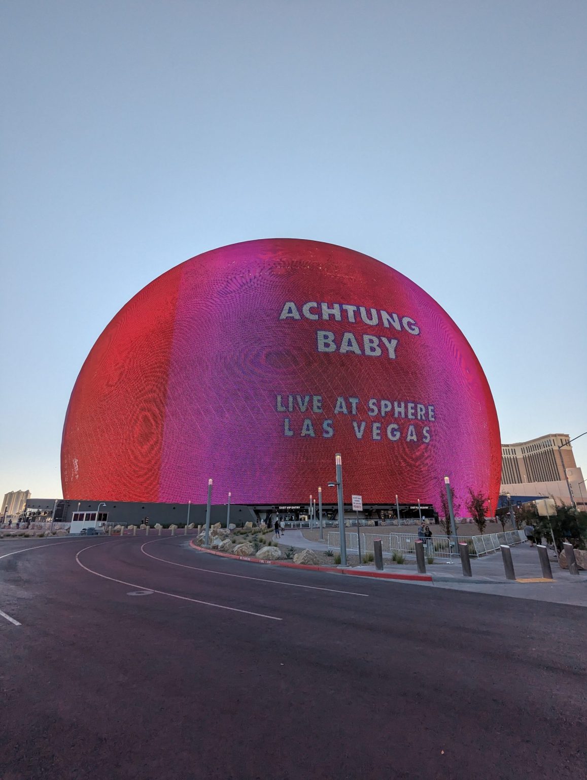 Las Vegas Sphere: Details and my photos/videos last week (and of the ...