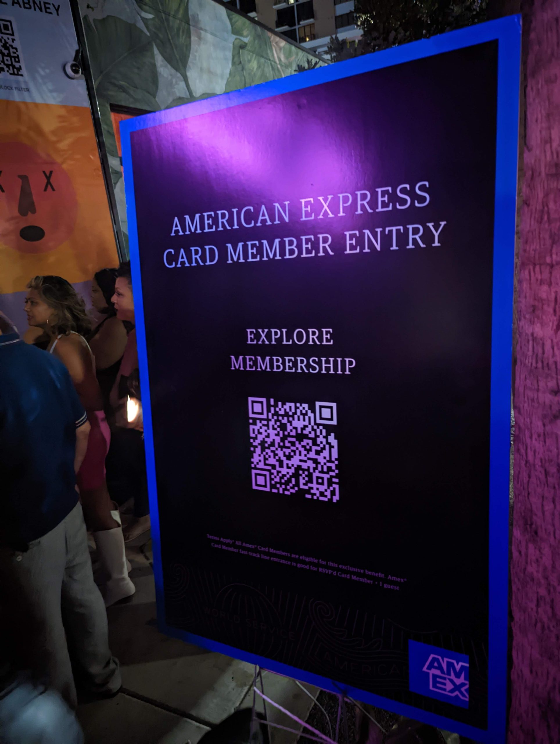 American Express Platinum event during Miami Art Week (Art Basel week ...