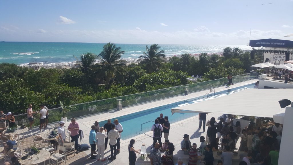 American Express Platinum event during Miami Art Week (Art Basel week ...