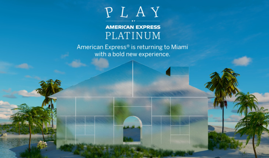 American Express Platinum event during Miami Art Week (Art Basel week ...