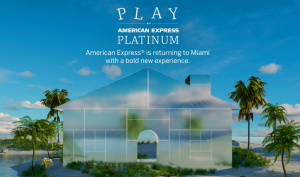 American Express Platinum event during Miami Art Week (Art Basel week ...