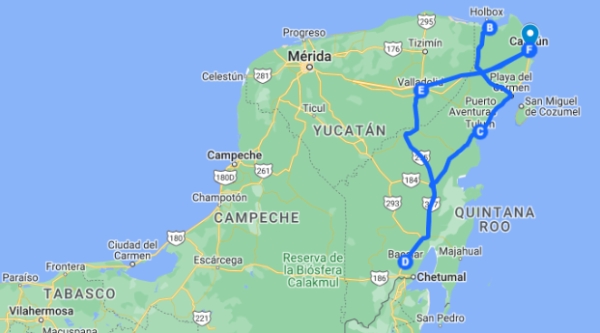 Itinerary in Quintana Roo (Mexico): 5 different cities in 10 days ...