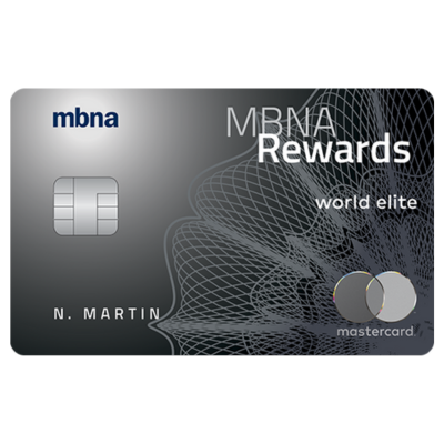 MBNA Rewards World Elite Mastercard (Québec) - Flytrippers