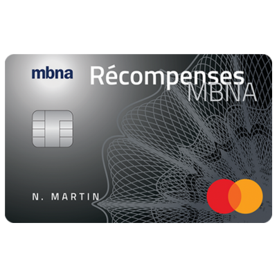 Carte Mastercard Platine Plus récompenses MBNA (hors-Quebec) - Flytrippers