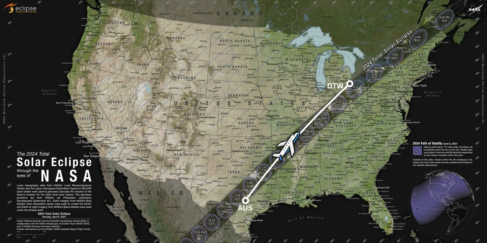 This airline is organizing a special flight to see the solar eclipse ...