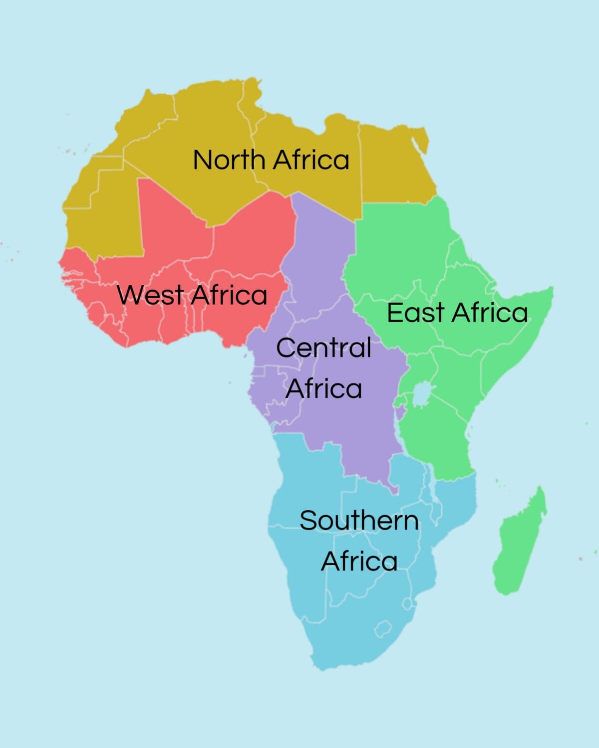 Africa s 5 Different Regions Introduction To This Extremely Exotic