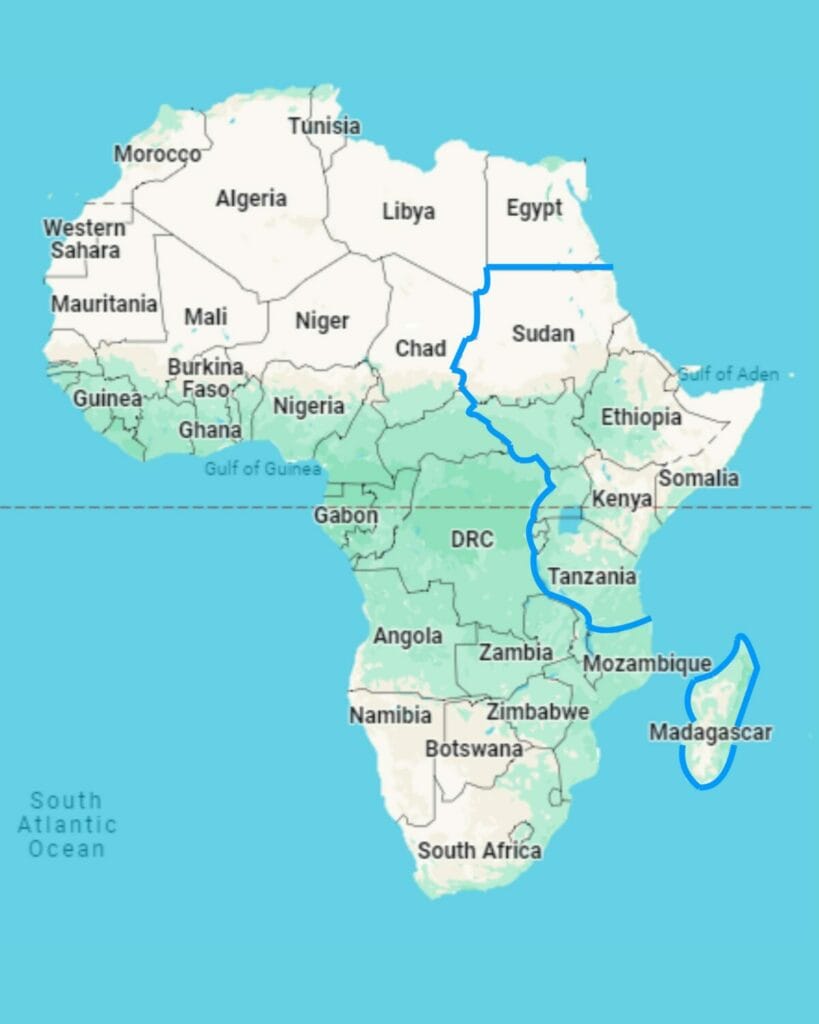 Africa's 5 different regions: introduction to this extremely exotic ...