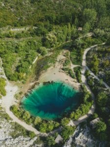 The wild natural wonder in Croatia that looks like a giant blue eye
