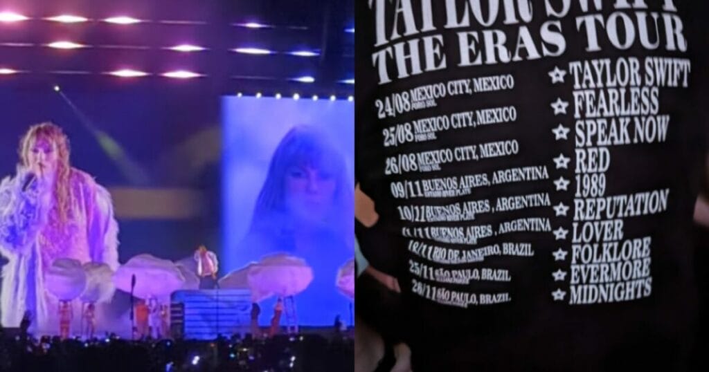 Another giveaway for free trips to see Taylor Swift’s The Eras Tour ...