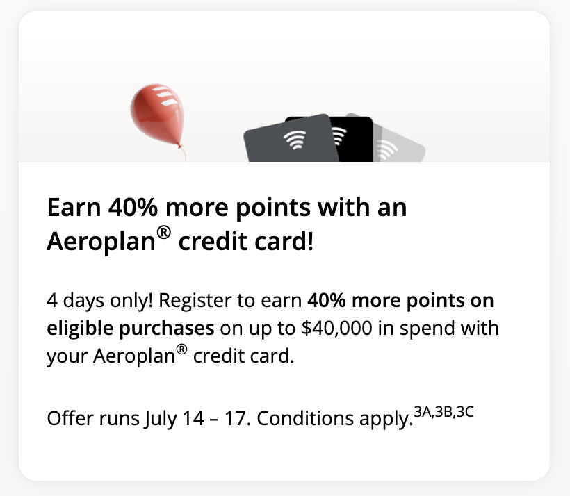 Aeroplan-niversary event: Aeroplan points giveaway and 17 promotions ...