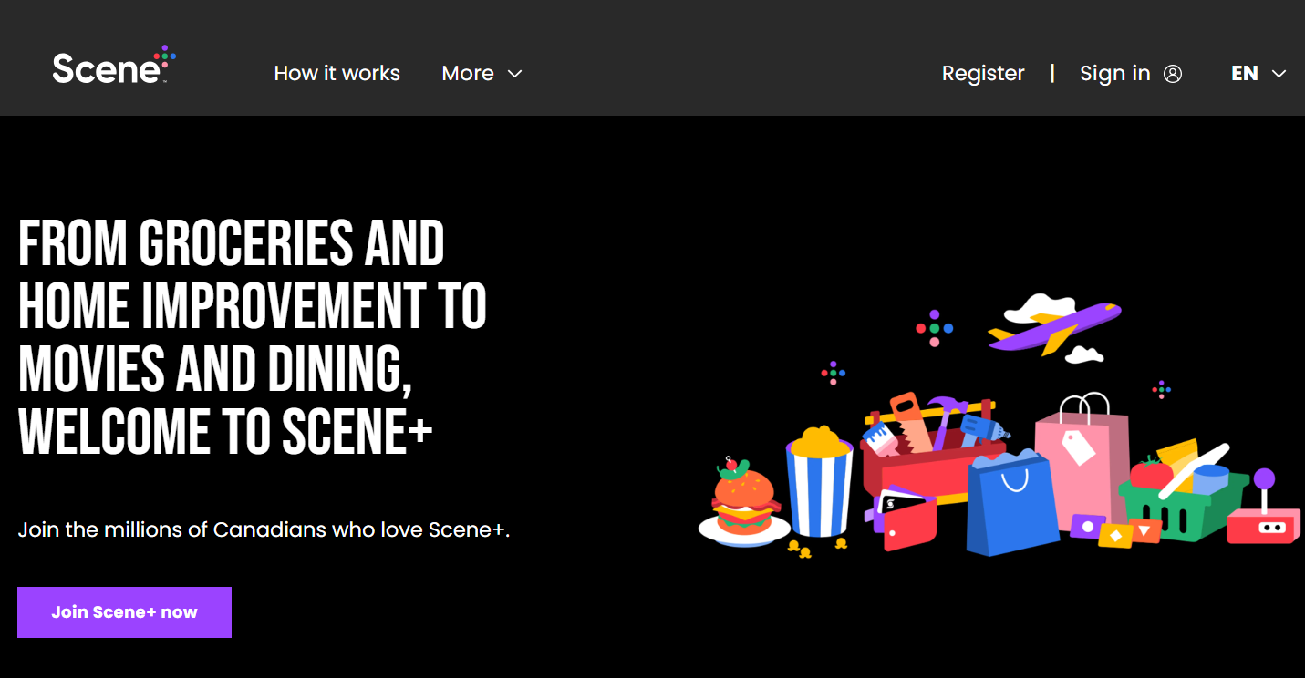 How to redeem Scene+ points (step by step) - Flytrippers