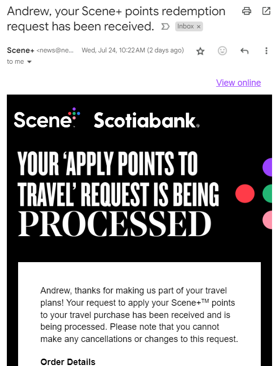 Comment utiliser les points Scène+ (étape par étape) - Flytrippers