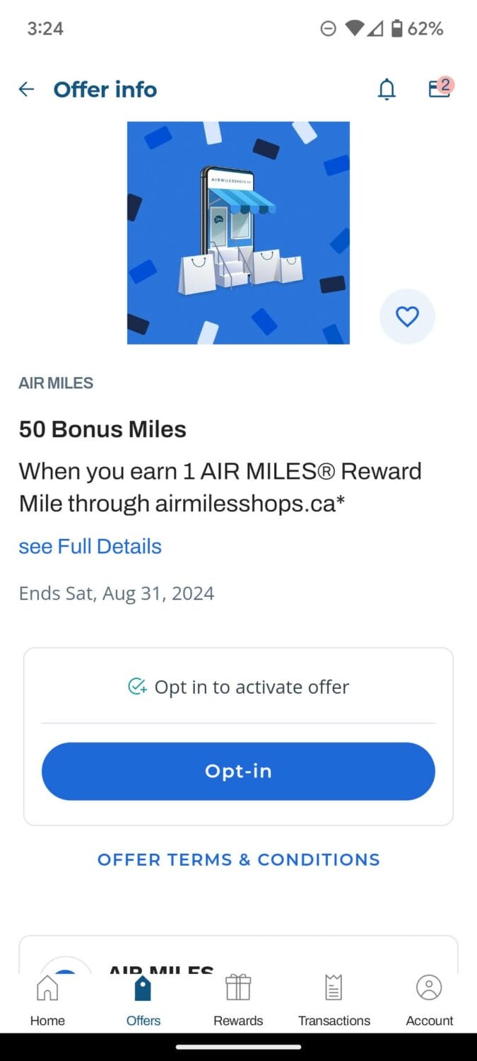 How to register for AIR MILES offers and promotions (step by step ...
