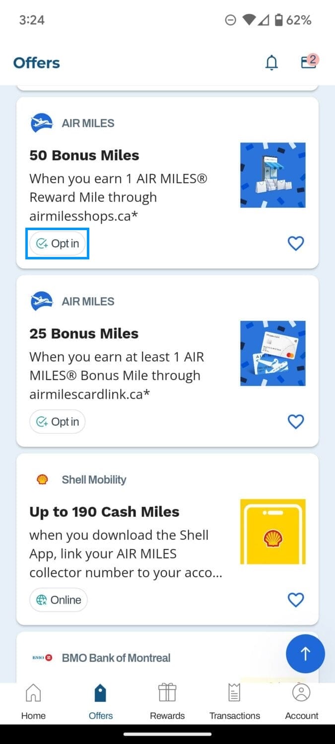 How to register for AIR MILES offers and promotions (step by step ...
