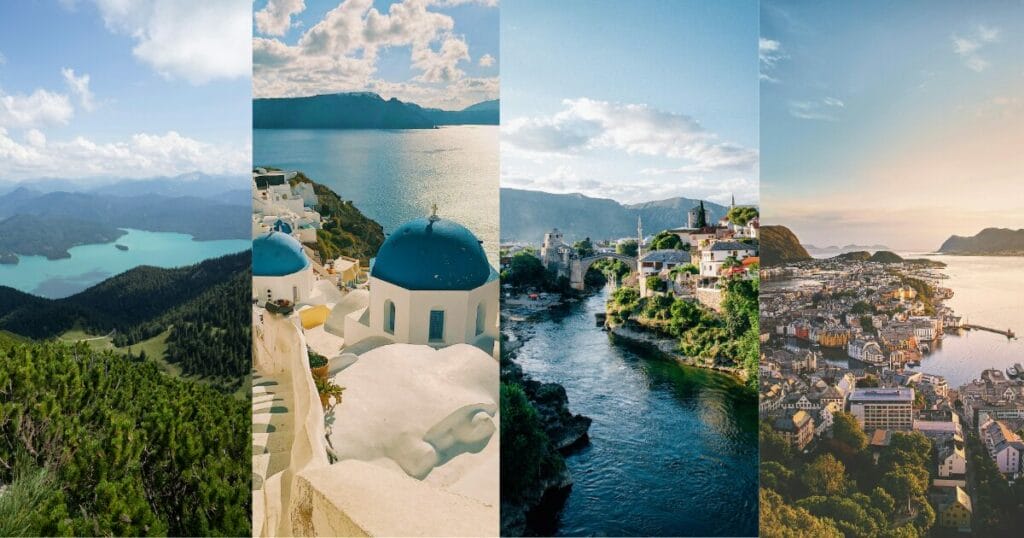 Europe’s 4 different regions: An overview to help you choose your next ...