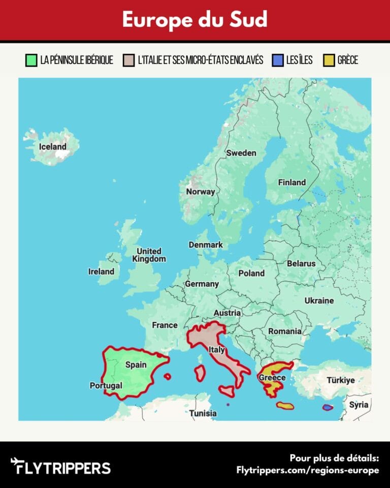 4 différentes régions d'Europe: Un survol pour t'aider à choisir ta ...