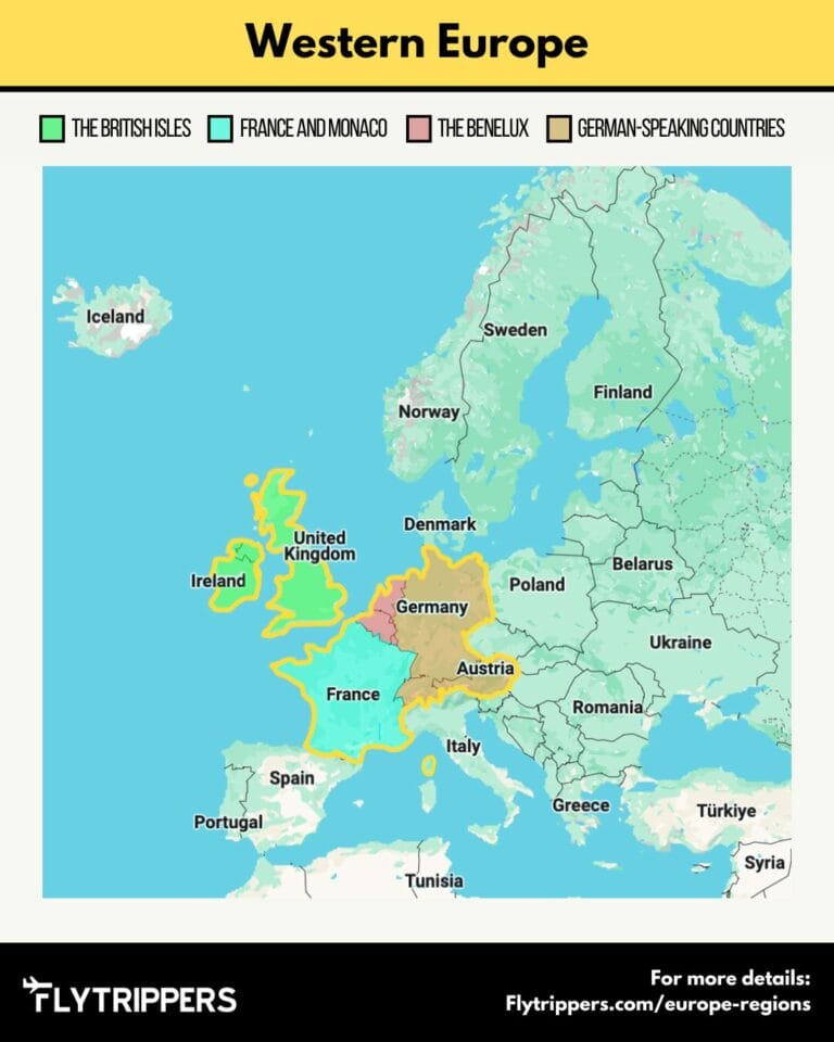Europe’s 4 different regions: An overview to help you choose your next ...