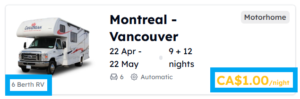 RV relocation deals at $1/day - Flytrippers