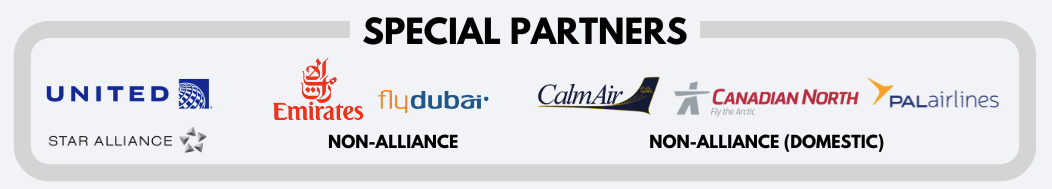 Aeroplan airline options (Air Canada AND 48 airline partners): list and ...
