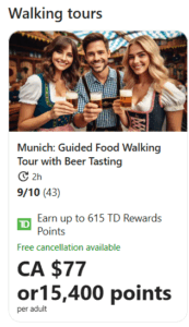 Best redemptions of TD Rewards points: 6 concrete examples (2025 ...