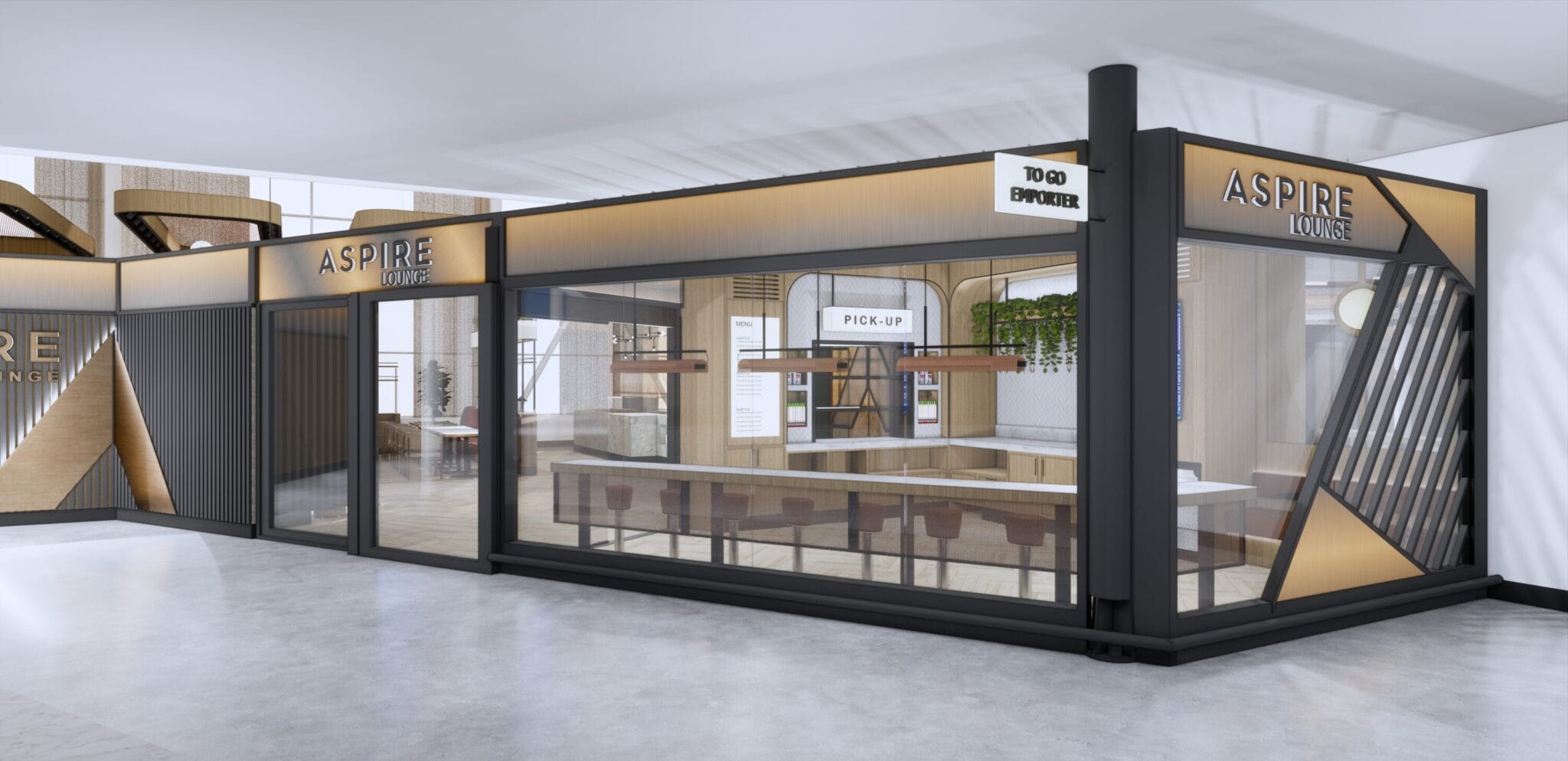 Nouveau salon d’aéroport VIP à Montréal (YUL): Salon Aspire Amex ...