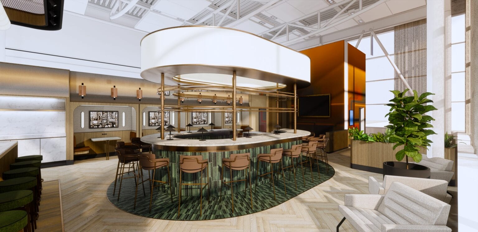 Nouveau salon d’aéroport VIP à Montréal (YUL): Salon Aspire Amex ...