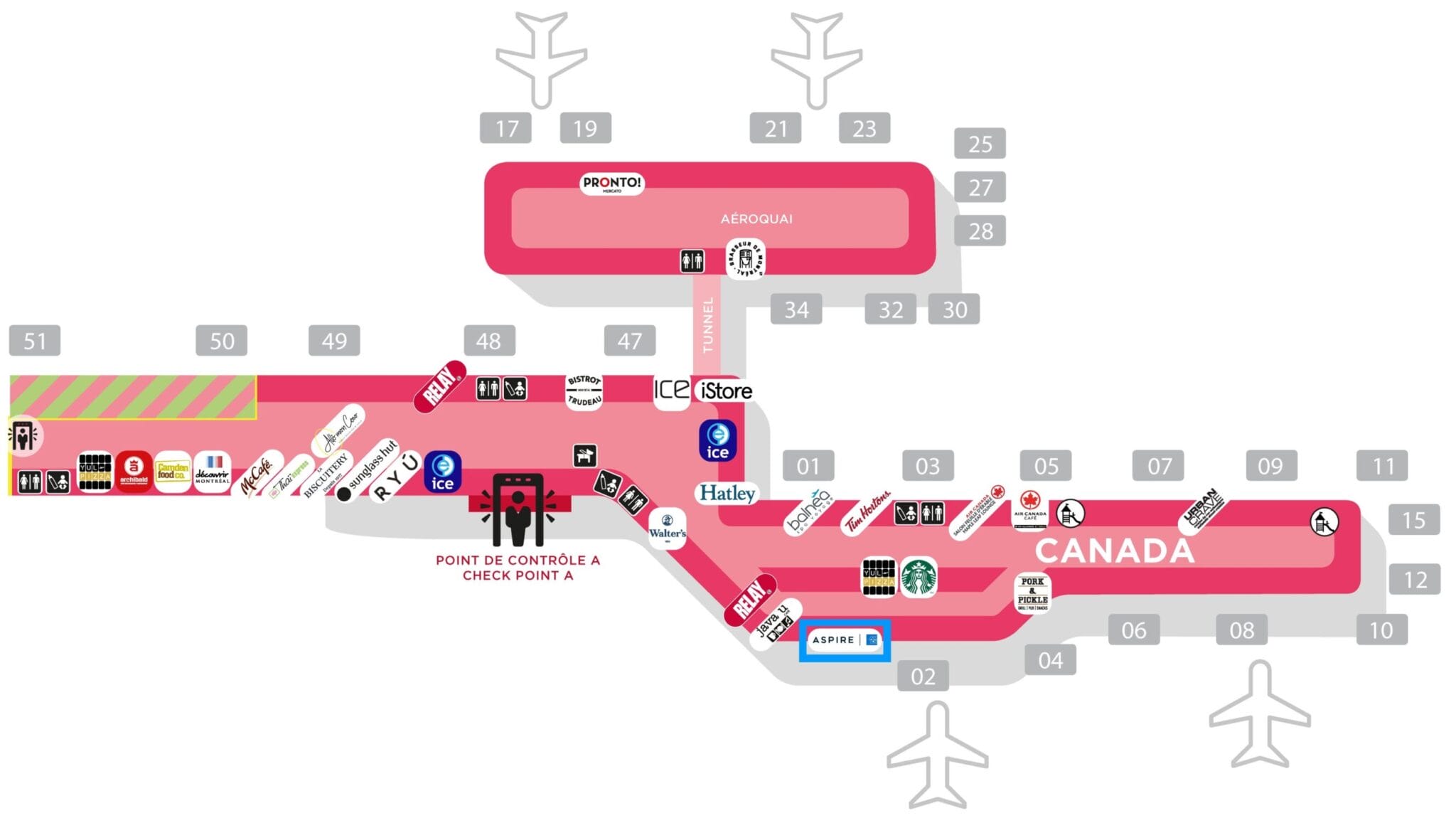 Review: Salon Aspire Amex Domestique Montréal (YUL) - Flytrippers
